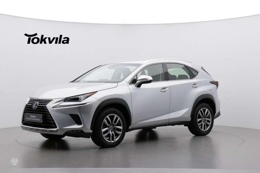 Pelēks Lexus NX 300h 2019 Viļņa, ar dzinēja tilpumu 2.49 L un nobraukumu 109 tūkst. km par 26990 €, foto 1 vietnē AUTOMOTO.COM.LV