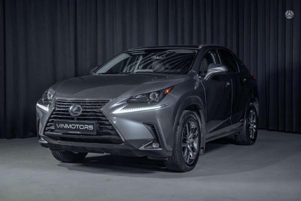 Pelēks Lexus NX 300h 2020 Viļņa, ar dzinēja tilpumu 2.50 L un nobraukumu 77 tūkst. km par 35000 €, foto 1 vietnē AUTOMOTO.COM.LV