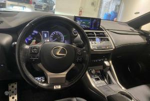 Grey Lexus NX 300h 2020 in Vilnius, with an engine capacity of 2.49 L and mileage of 102 thousand km for 29295 €, photo 7 on AUTOMOTO.COM.LV