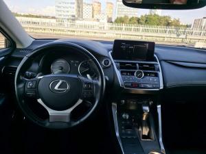 Grey Lexus NX 300h 2020 in Vilnius, with an engine capacity of 2.50 L and mileage of 80 thousand km for 28600 €, photo 21 on AUTOMOTO.COM.LV