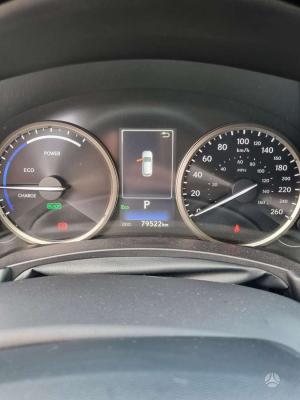 Grey Lexus NX 300h 2020 in Vilnius, with an engine capacity of 2.50 L and mileage of 80 thousand km for 28600 €, photo 39 on AUTOMOTO.COM.LV