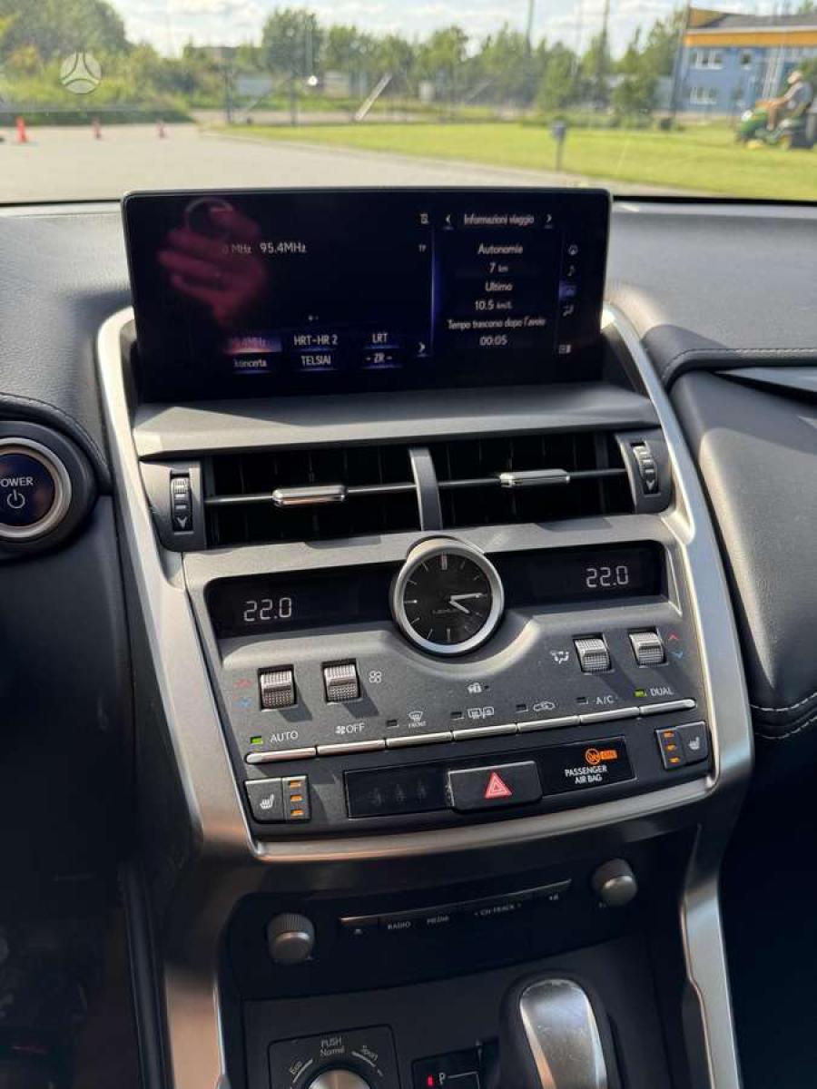 Grey Lexus NX 300h 2020 in Telschi, with an engine capacity of 2.49 L and mileage of 157 thousand km for 22500 €, photo 33 on AUTOMOTO.COM.LV