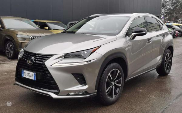 Pelēks Lexus NX 300h 2021 Viļņa, ar dzinēja tilpumu 2.49 L un nobraukumu 127 tūkst. km par 26555 €, foto 1 vietnē AUTOMOTO.COM.LV