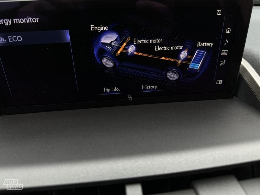 Pelēks Lexus NX 300h 2021 Avižieniai, ar dzinēja tilpumu 2.50 L un nobraukumu 124 tūkst. km par 29950 €, foto 20 vietnē AUTOMOTO.COM.LV