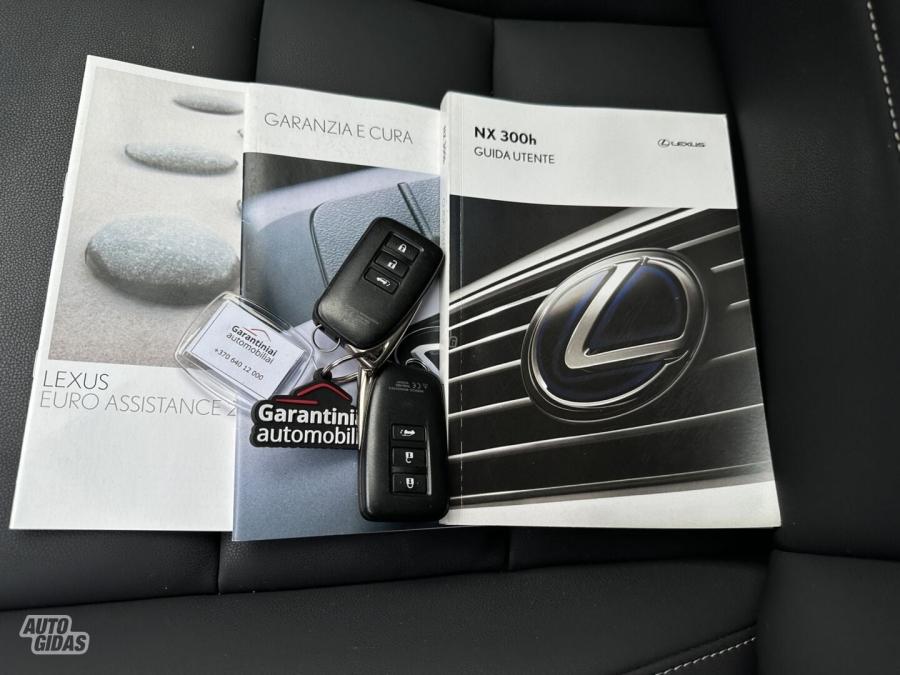 Pelēks Lexus NX 300h 2021 Avižieniai, ar dzinēja tilpumu 2.50 L un nobraukumu 124 tūkst. km par 29950 €, foto 34 vietnē AUTOMOTO.COM.LV