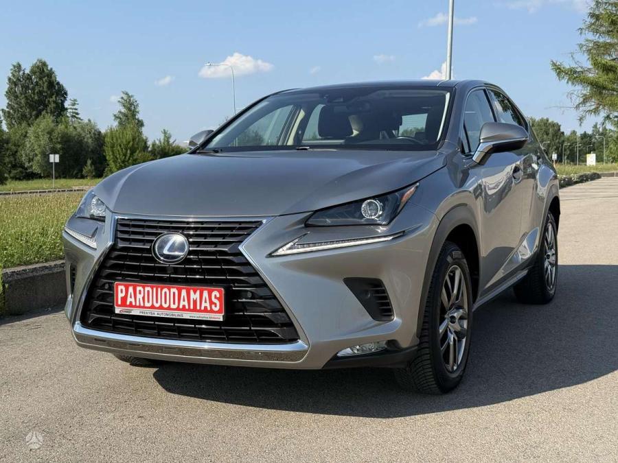 Серый Лексус NX 300h 2021 в Паневежис, объемом двигателя 2.49 л и пробегом 109 тыс. км за 27800 €, фото 6 на AUTOMOTO.COM.LV