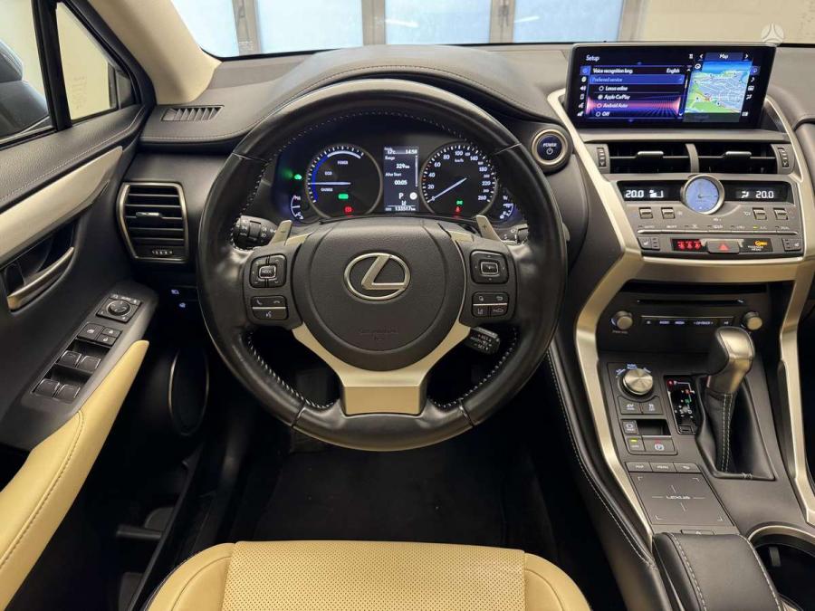 Pelēks Lexus NX 300h 2021 Kauņa, ar dzinēja tilpumu 2.49 L un nobraukumu 135 tūkst. km par 33500 €, foto 14 vietnē AUTOMOTO.COM.LV