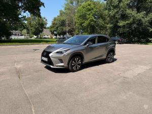 Grey Lexus NX 300h 2021 in Vilnius, with an engine capacity of 2.49 L and mileage of 87 thousand km for 31900 €, photo  on AUTOMOTO.COM.LV