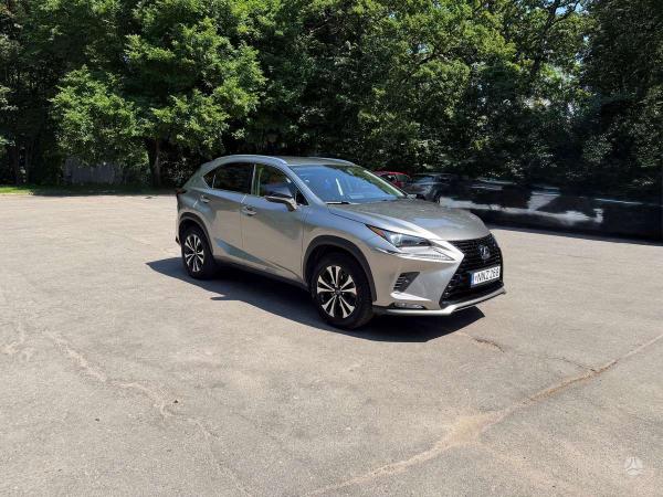 Grey Lexus NX 300h 2021 in Vilnius, with an engine capacity of 2.49 L and mileage of 87 thousand km for 31900 €, photo 5 on AUTOMOTO.COM.LV