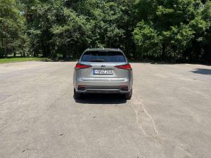 Grey Lexus NX 300h 2021 in Vilnius, with an engine capacity of 2.49 L and mileage of 87 thousand km for 31900 €, photo 11 on AUTOMOTO.COM.LV