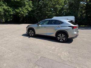 Grey Lexus NX 300h 2021 in Vilnius, with an engine capacity of 2.49 L and mileage of 87 thousand km for 31900 €, photo 13 on AUTOMOTO.COM.LV