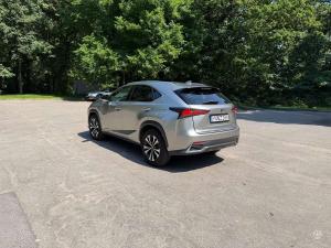 Grey Lexus NX 300h 2021 in Vilnius, with an engine capacity of 2.49 L and mileage of 87 thousand km for 31900 €, photo 15 on AUTOMOTO.COM.LV