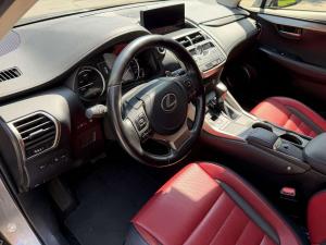 Grey Lexus NX 300h 2021 in Vilnius, with an engine capacity of 2.49 L and mileage of 87 thousand km for 31900 €, photo 27 on AUTOMOTO.COM.LV
