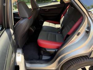Grey Lexus NX 300h 2021 in Vilnius, with an engine capacity of 2.49 L and mileage of 87 thousand km for 31900 €, photo 30 on AUTOMOTO.COM.LV