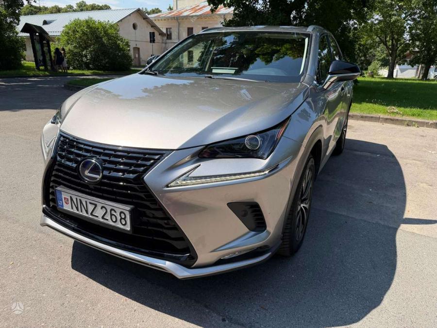 Grey Lexus NX 300h 2021 in Vilnius, with an engine capacity of 2.49 L and mileage of 87 thousand km for 31900 €, photo 35 on AUTOMOTO.COM.LV