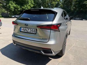 Grey Lexus NX 300h 2021 in Vilnius, with an engine capacity of 2.49 L and mileage of 87 thousand km for 31900 €, photo 38 on AUTOMOTO.COM.LV
