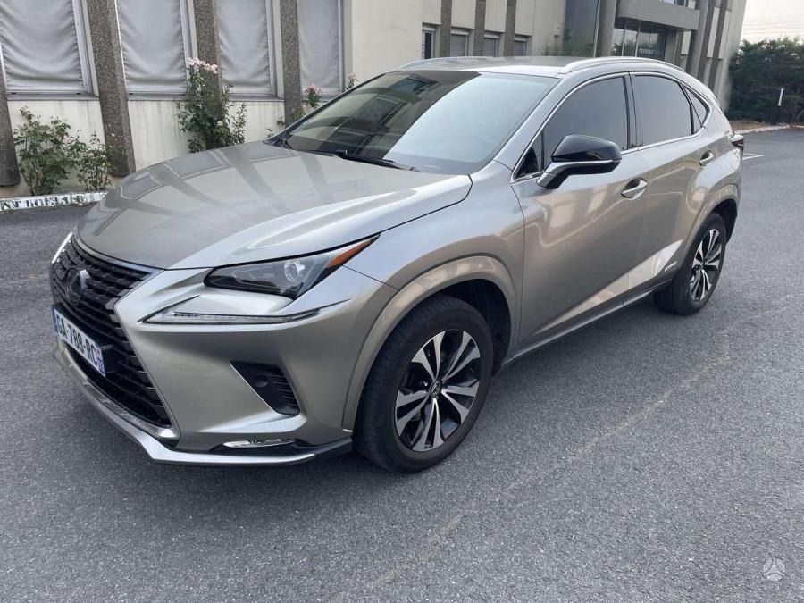 Grey Lexus NX 300h 2021 in Vilnius, with an engine capacity of 0.00 L and mileage of 122 thousand km for 25750 €, photo 1 on AUTOMOTO.COM.LV
