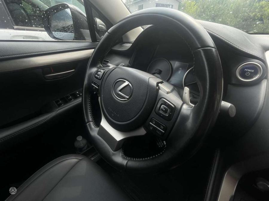 Grey Lexus NX 300h 2021 in Vilnius, with an engine capacity of 0.00 L and mileage of 122 thousand km for 25750 €, photo 26 on AUTOMOTO.COM.LV