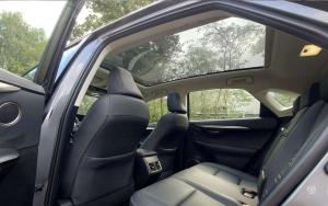 Grey Lexus NX 300h 2021 in Vilnius, with an engine capacity of 2.49 L and mileage of 139 thousand km for 27855 €, photo 10 on AUTOMOTO.COM.LV