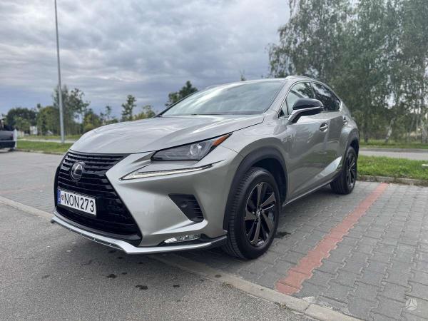 Grey Lexus NX 300h 2021 in Vilnius, with an engine capacity of 2.49 L and mileage of 127 thousand km for 29500 €, photo 1 on AUTOMOTO.COM.LV