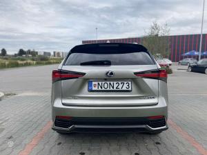 Grey Lexus NX 300h 2021 in Vilnius, with an engine capacity of 2.49 L and mileage of 127 thousand km for 29500 €, photo 6 on AUTOMOTO.COM.LV