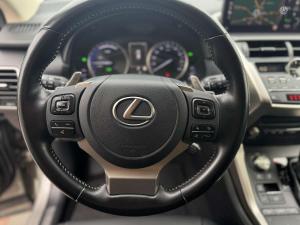 Grey Lexus NX 300h 2021 in Vilnius, with an engine capacity of 2.49 L and mileage of 127 thousand km for 29500 €, photo 14 on AUTOMOTO.COM.LV