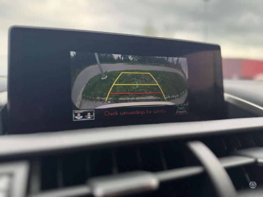 Grey Lexus NX 300h 2021 in Vilnius, with an engine capacity of 2.49 L and mileage of 127 thousand km for 29500 €, photo 26 on AUTOMOTO.COM.LV