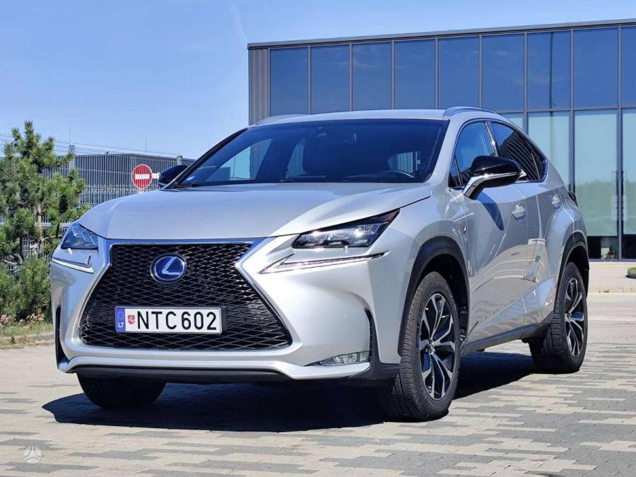 Pelēks Lexus NX 300h 2015 Šauļi, ar dzinēja tilpumu 2.50 L un nobraukumu 157 tūkst. km par 19500 €, foto 4 vietnē AUTOMOTO.COM.LV