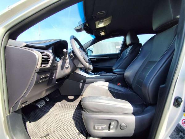 Pelēks Lexus NX 300h 2015 Šauļi, ar dzinēja tilpumu 2.50 L un nobraukumu 157 tūkst. km par 19500 €, foto 10 vietnē AUTOMOTO.COM.LV