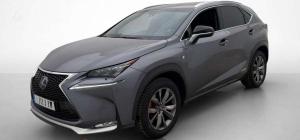 Grey Lexus NX 300h 2017 in Vilnius, with an engine capacity of 2.49 L and mileage of 155 thousand km for 26000 €, photo  on AUTOMOTO.COM.LV