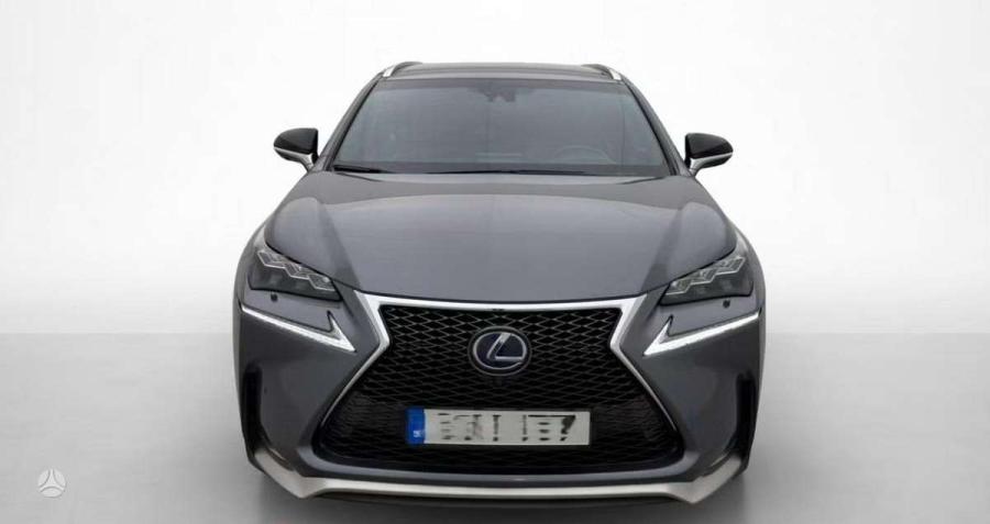 Серый Лексус NX 300h 2017 в Вильнюс, объемом двигателя 2.49 л и пробегом 155 тыс. км за 26000 €, фото 3 на AUTOMOTO.COM.LV