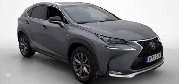 Серый Лексус NX 300h 2017 в Вильнюс, объемом двигателя 2.49 л и пробегом 155 тыс. км за 26000 €, фото 3 на AUTOMOTO.COM.LV