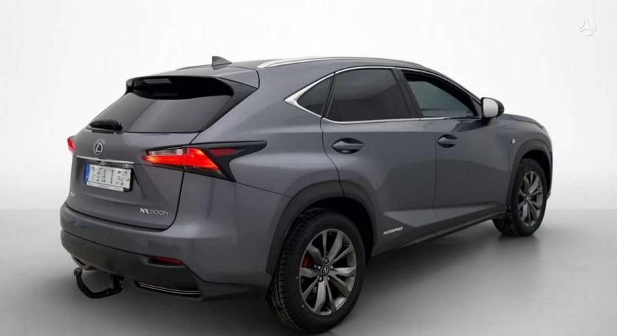 Серый Лексус NX 300h 2017 в Вильнюс, объемом двигателя 2.49 л и пробегом 155 тыс. км за 26000 €, фото 8 на AUTOMOTO.COM.LV