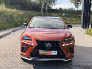 Orange Lexus NX 300h 2021 in Vilnius, with an engine capacity of 2.49 L and mileage of 53 thousand km for 31900 €, photo 3 on AUTOMOTO.COM.LV