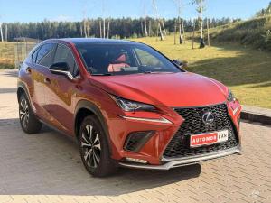 Orange Lexus NX 300h 2021 in Vilnius, with an engine capacity of 2.49 L and mileage of 53 thousand km for 31900 €, photo 12 on AUTOMOTO.COM.LV