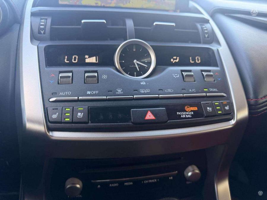 Orange Lexus NX 300h 2021 in Vilnius, with an engine capacity of 2.49 L and mileage of 53 thousand km for 31900 €, photo 29 on AUTOMOTO.COM.LV