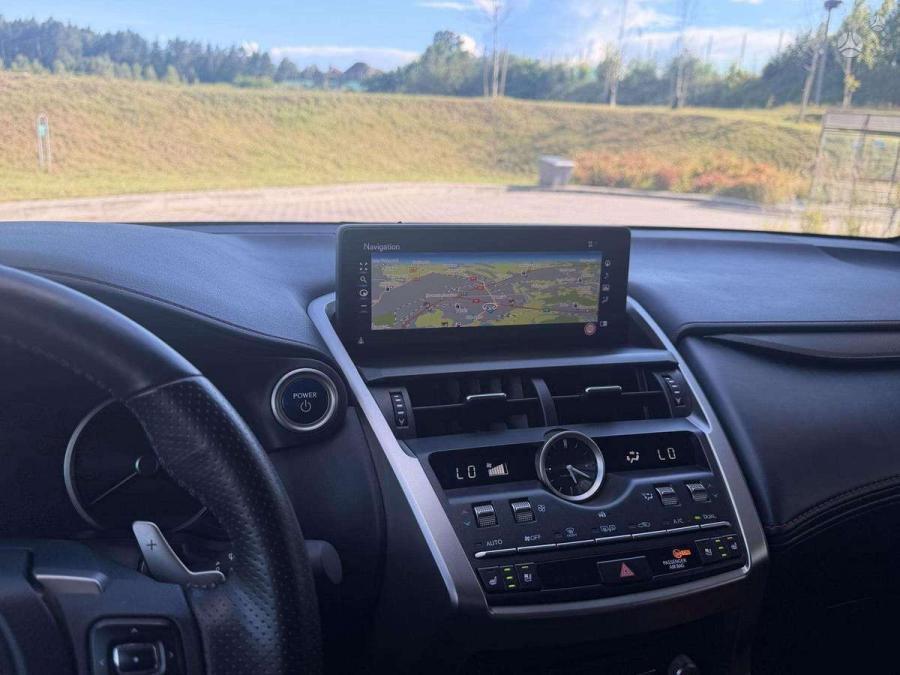 Orange Lexus NX 300h 2021 in Vilnius, with an engine capacity of 2.49 L and mileage of 53 thousand km for 31900 €, photo 35 on AUTOMOTO.COM.LV