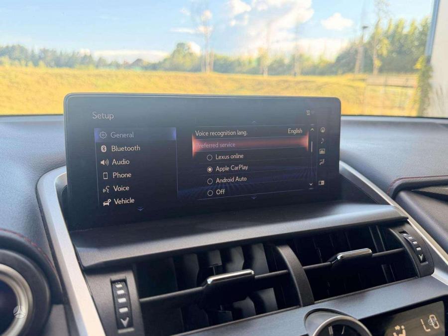 Orange Lexus NX 300h 2021 in Vilnius, with an engine capacity of 2.49 L and mileage of 53 thousand km for 31900 €, photo 36 on AUTOMOTO.COM.LV