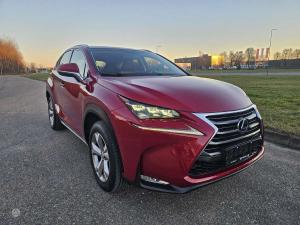 Sarkans Lexus NX 300h 2014 Kauņa, ar dzinēja tilpumu 2.49 L un nobraukumu 70 tūkst. km par 20450 €, foto 3 vietnē AUTOMOTO.COM.LV