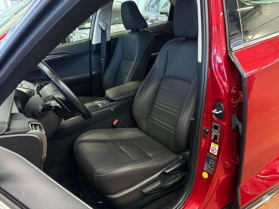 Red Lexus NX 300h 2018 in Vilnius, with an engine capacity of 2.49 L and mileage of 69 thousand km for 26200 €, photo 30 on AUTOMOTO.COM.LV