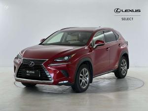 Red Lexus NX 300h 2018 in Vilnius, with an engine capacity of 2.49 L and mileage of 68 thousand km for 31900 €, photo  on AUTOMOTO.COM.LV