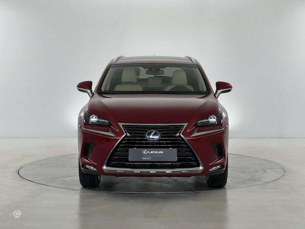 Red Lexus NX 300h 2018 in Vilnius, with an engine capacity of 2.49 L and mileage of 68 thousand km for 31900 €, photo 5 on AUTOMOTO.COM.LV