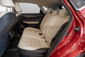 Red Lexus NX 300h 2019 in Vilnius, with an engine capacity of 2.50 L and mileage of 81 thousand km for 26500 €, photo 24 on AUTOMOTO.COM.LV
