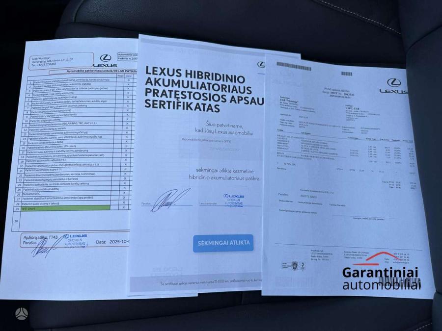 Red Lexus NX 300h 2019 in Vilnius, with an engine capacity of 2.50 L and mileage of 161 thousand km for 23950 €, photo 33 on AUTOMOTO.COM.LV