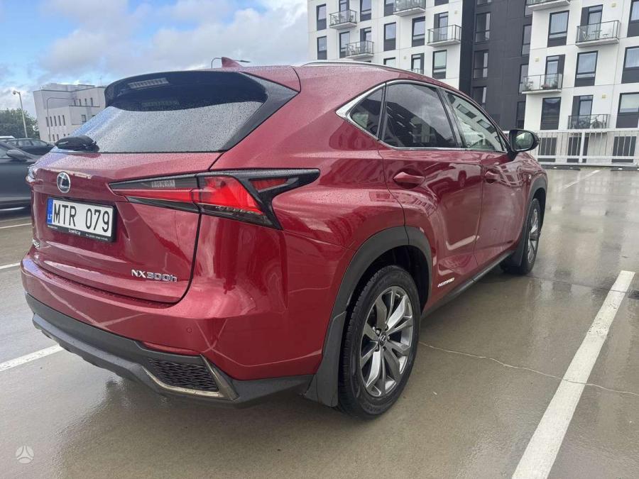 Красный Лексус NX 300h 2019 в Вильнюс, объемом двигателя 2.49 л и пробегом 168 тыс. км за 28500 €, фото 5 на AUTOMOTO.COM.LV