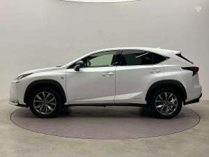 White Lexus NX 300h 2014 in Panevezys, with an engine capacity of 2.49 L and mileage of 219 thousand km for 19990 €, photo 5 on AUTOMOTO.COM.LV