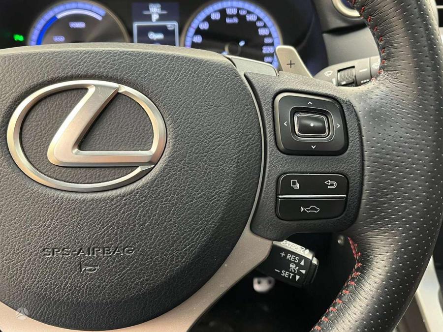 White Lexus NX 300h 2014 in Panevezys, with an engine capacity of 2.49 L and mileage of 219 thousand km for 19990 €, photo 22 on AUTOMOTO.COM.LV