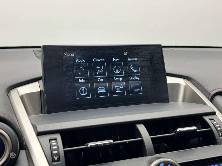 White Lexus NX 300h 2014 in Panevezys, with an engine capacity of 2.49 L and mileage of 219 thousand km for 19990 €, photo 27 on AUTOMOTO.COM.LV