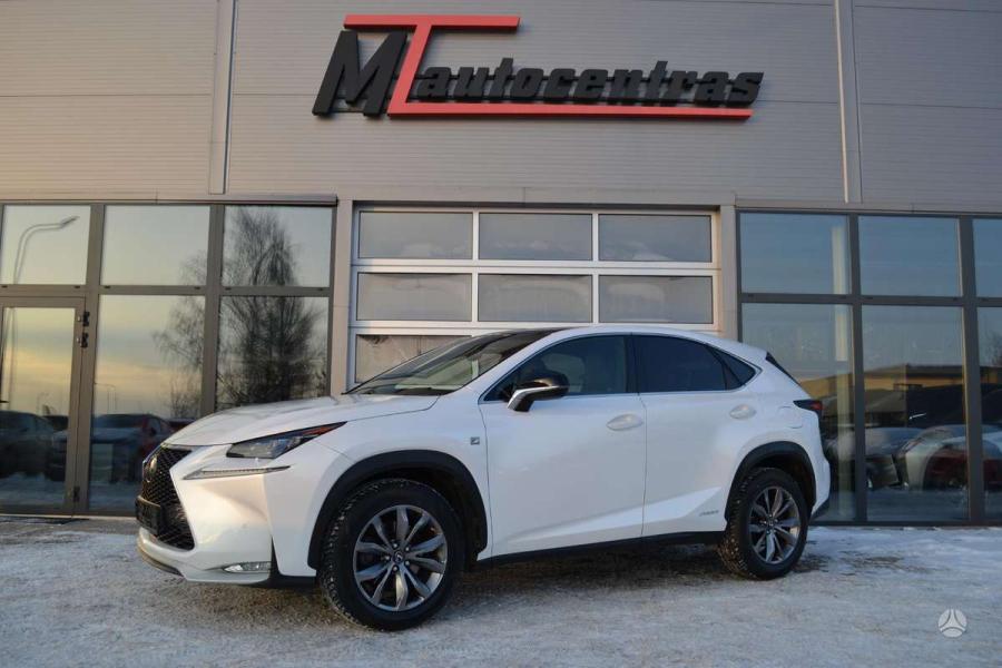 Balts Lexus NX 300h 2014 Viļņa, ar dzinēja tilpumu 2.49 L un nobraukumu 220 tūkst. km par 19500 €, foto 1 vietnē AUTOMOTO.COM.LV