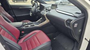 White Lexus NX 300h 2014 in Vilnius, with an engine capacity of 2.49 L and mileage of 109 thousand km for 20000 €, photo 12 on AUTOMOTO.COM.LV